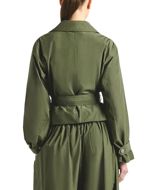 Derek Lam 10 Crosby Renata Cropped Jacket - Fatigue