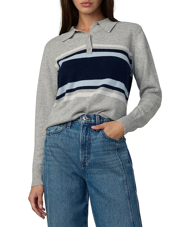 Joe's Jeans Long Sleeve Cashmere Polo