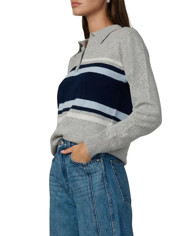 Joe's Jeans Long Sleeve Cashmere Polo
