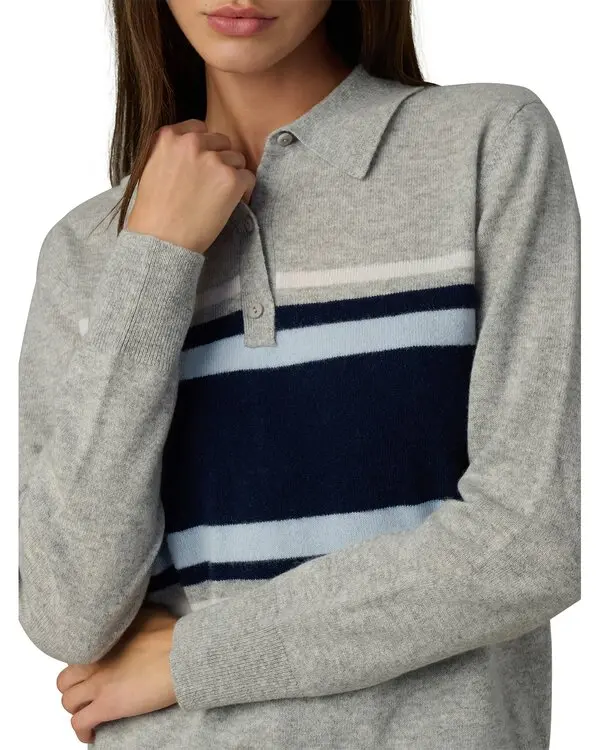 Joe's Jeans Long Sleeve Cashmere Polo