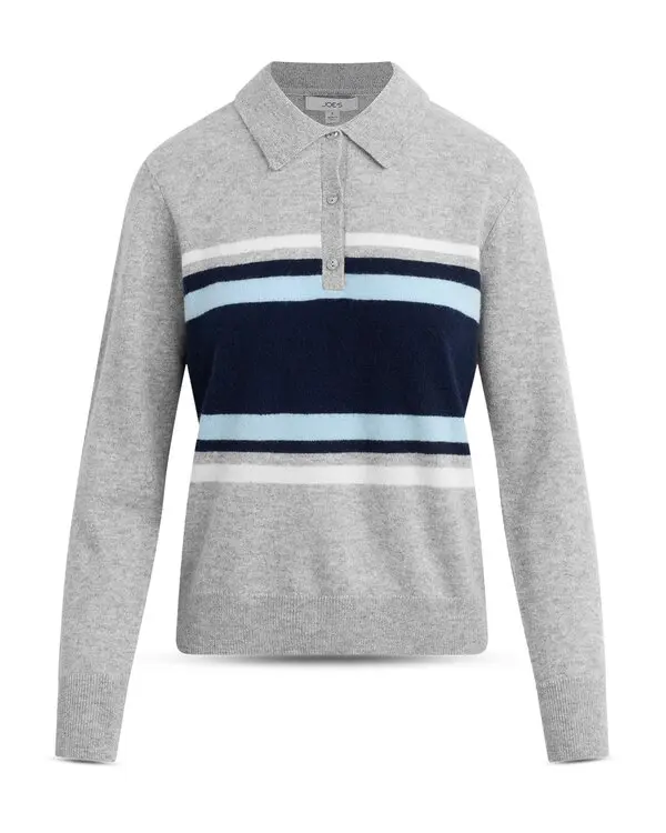 Joe's Jeans Long Sleeve Cashmere Polo