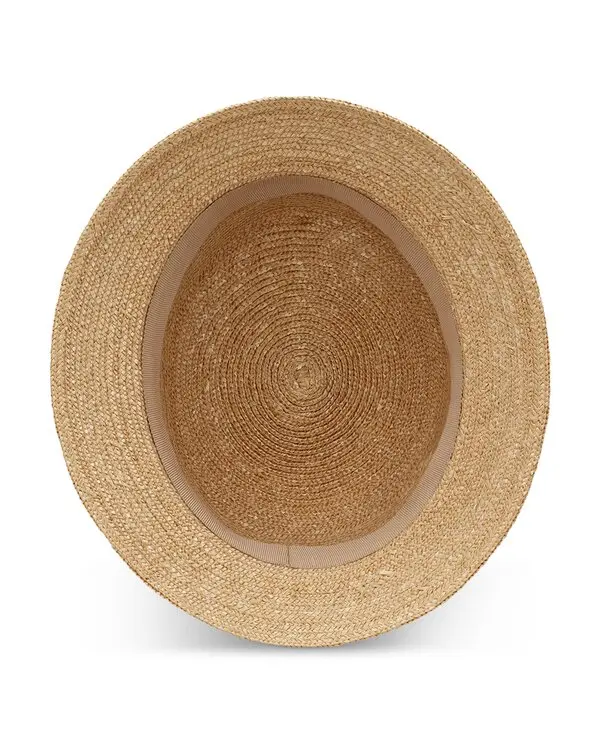 Saint Laurent Maglina Straw Bucket Hat