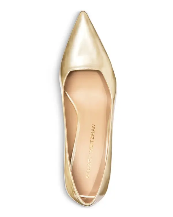 STUART WEITZMAN Vinnie 85 Pumps - Linen