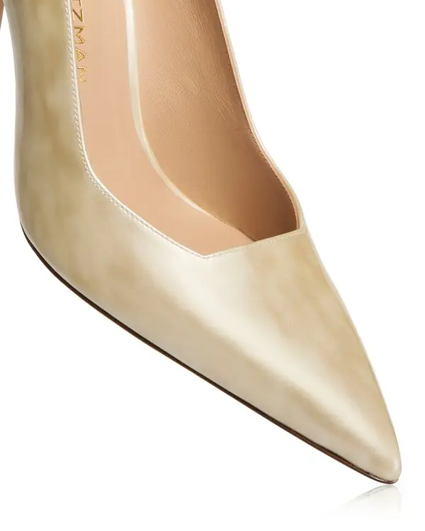 STUART WEITZMAN Vinnie 85 Pumps - Linen
