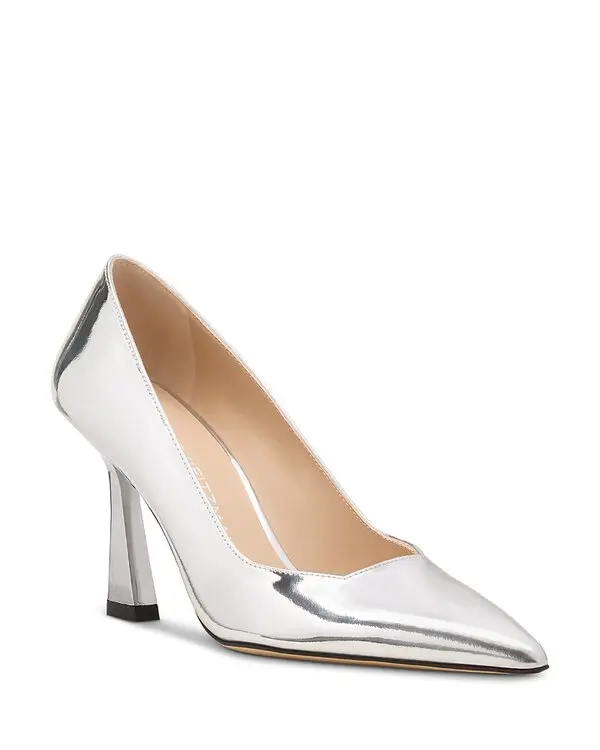 STUART WEITZMAN Vinnie 85 Pumps - Silver
