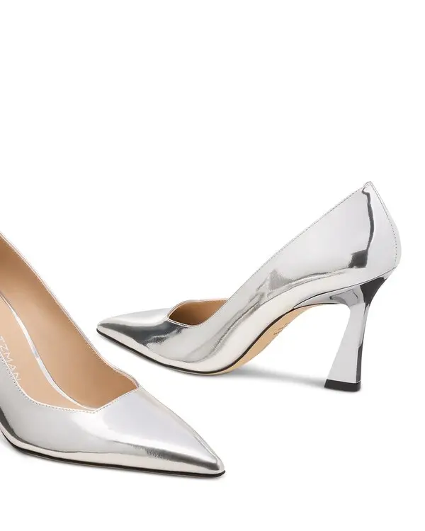 STUART WEITZMAN Vinnie 85 Pumps - Silver