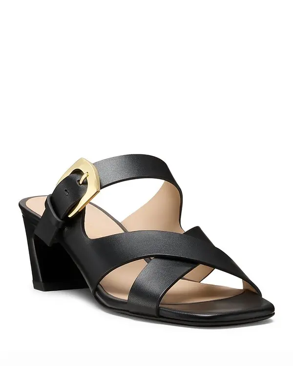 STUART WEITZMAN Sai 50 Slides - Black