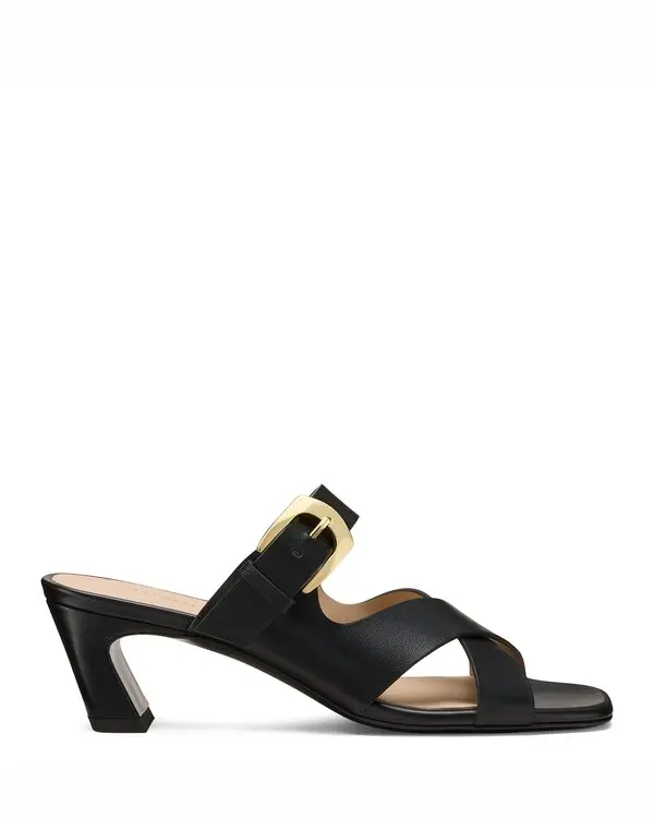 STUART WEITZMAN Sai 50 Slides - Black
