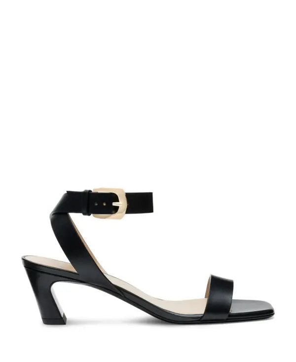 STUART WEITZMAN Sai 50 Sandals - Black