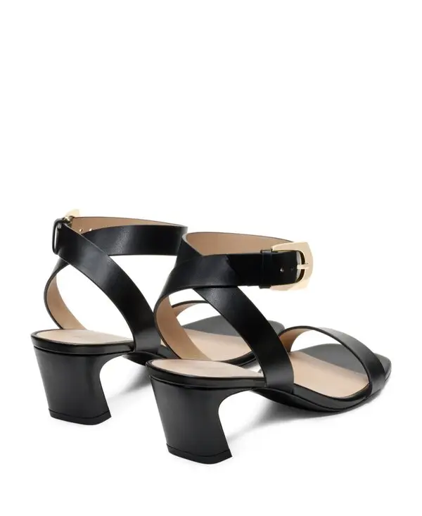 STUART WEITZMAN Sai 50 Sandals - Black