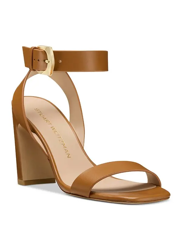 STUART WEITZMAN Sai 85 Sandals - Boho Tan