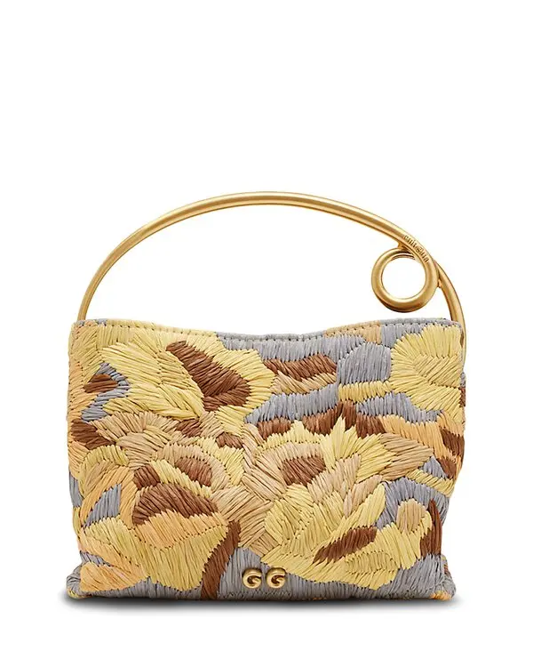 Cult Gaia Lalli Top Handle Bag - Sunflower