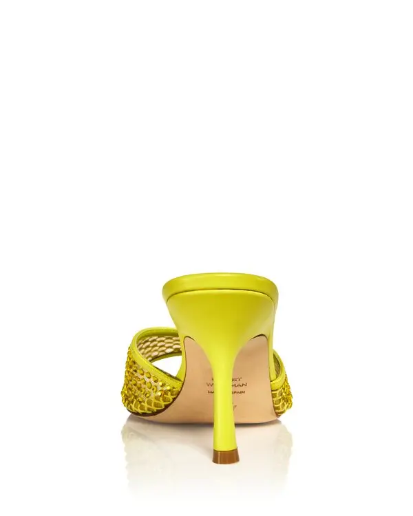 STUART WEITZMAN Bareitall Shine 85 Slides