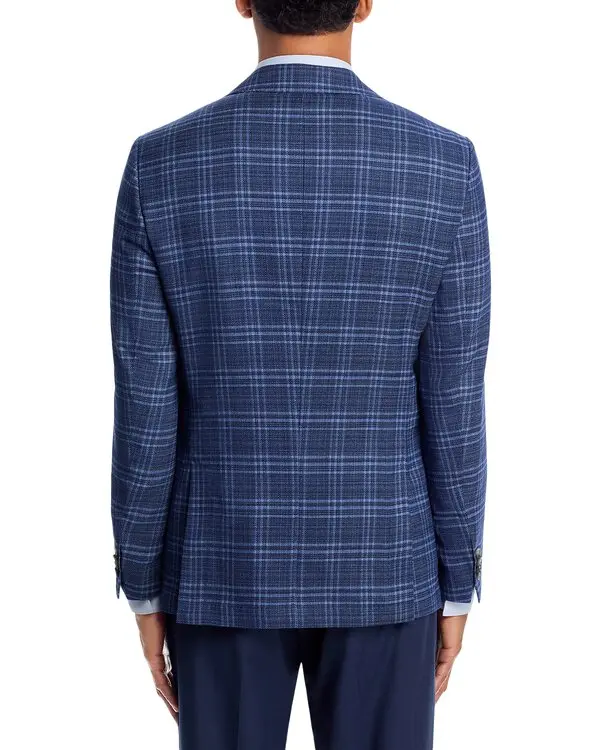 BOSS Hutson Plaid Slim Fit Sport Coat