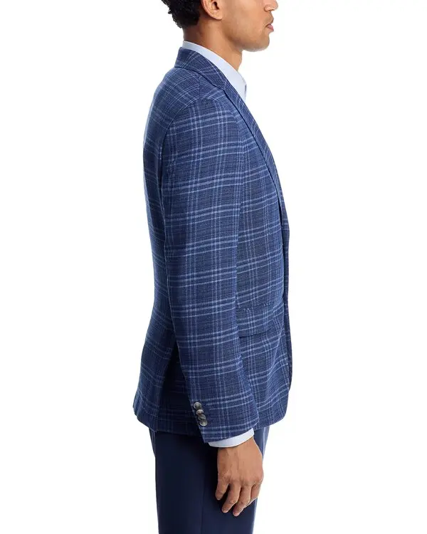 BOSS Hutson Plaid Slim Fit Sport Coat