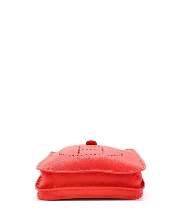 Hermès Pm Evelyne Gen Iii Clemence Bag - Red