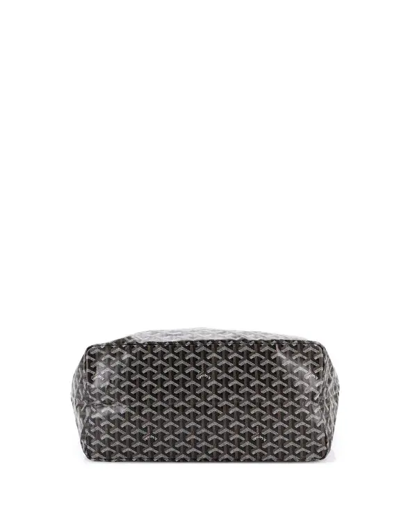 Goyard Gm Saint Louis Tote Coated Canvas - Black