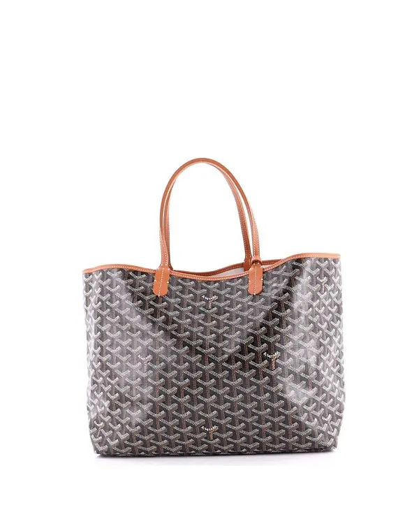 Goyard Pm Saint Louis Coated Canvas Tote - Brown
