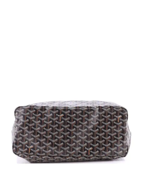 Goyard Pm Saint Louis Coated Canvas Tote - Brown