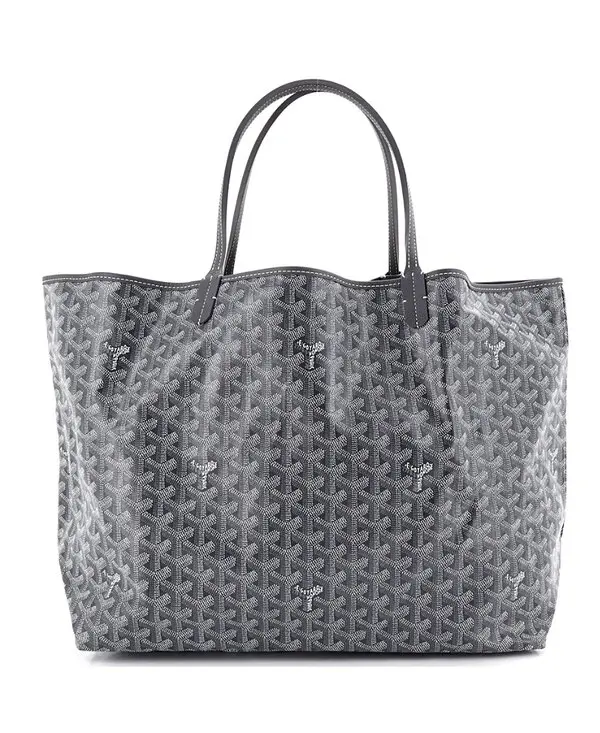 Goyard Gm Saint Louis Tote Coated Canvas - Gray