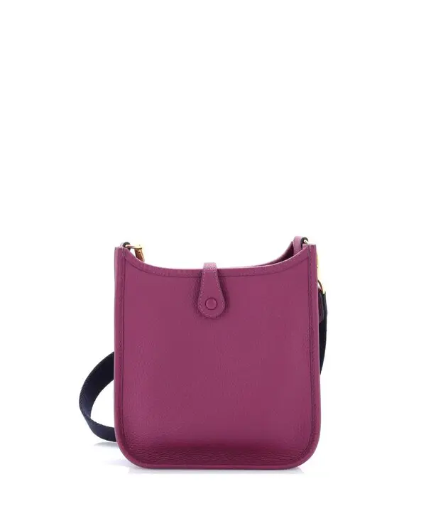 Hermès Tpm Evelyne Bag Gen Iii Clemence - Purple