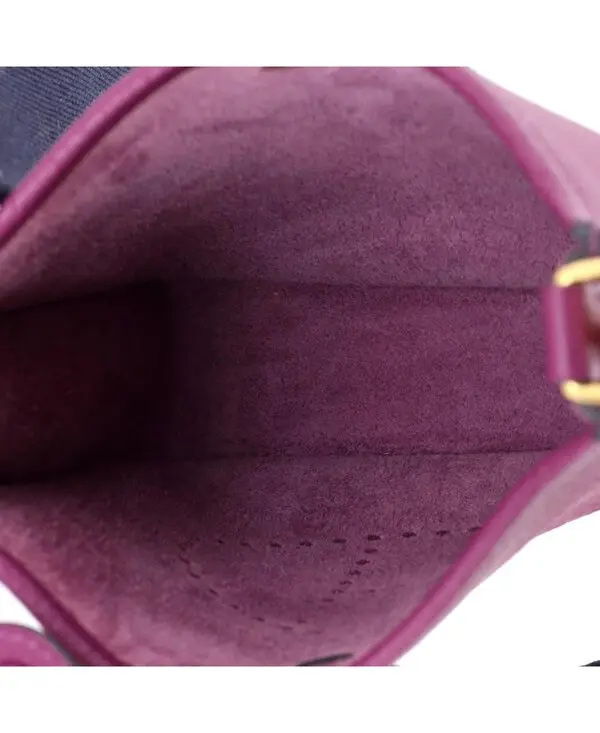 Hermès Tpm Evelyne Bag Gen Iii Clemence - Purple