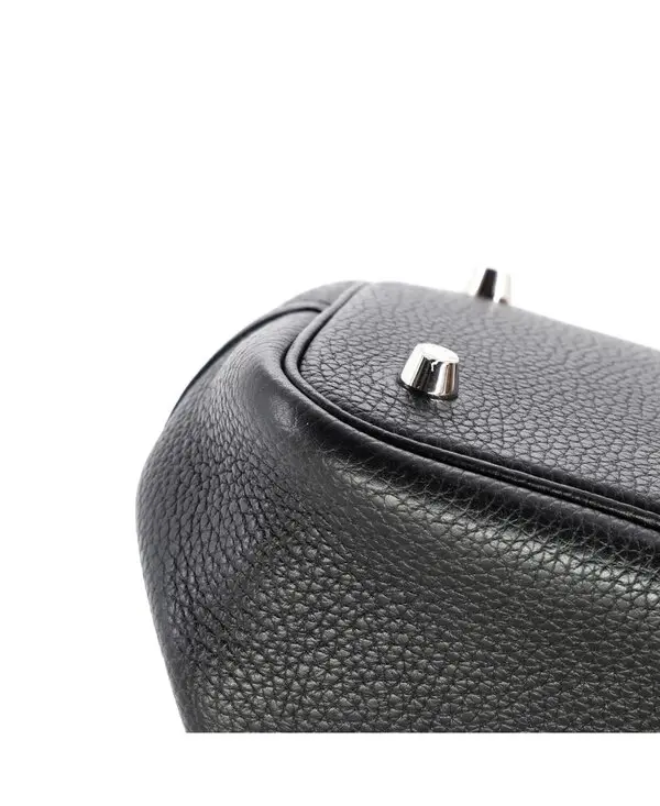 Hermès Mm Picotin Lock Bag Clemence - Black