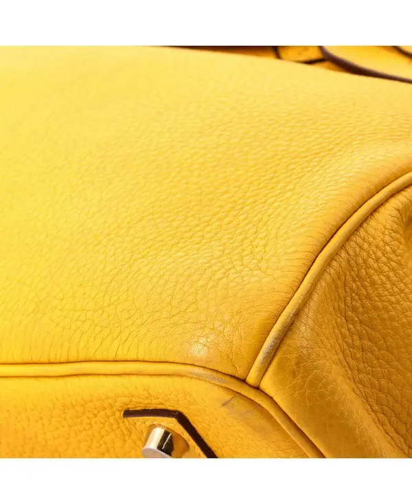 Hermès Birkin 35 Handbag Togo With Gold Hardware - Soleil