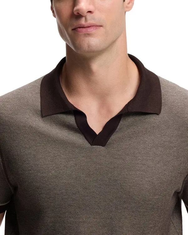 BOSS H Narcisco Polo Shirt - Dark Brown