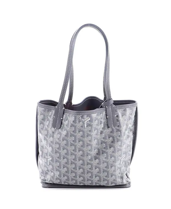 Goyard Anjou Reversible Tote Coated Canvas - Gray
