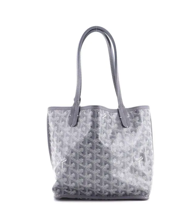 Goyard Anjou Reversible Tote Coated Canvas - Gray