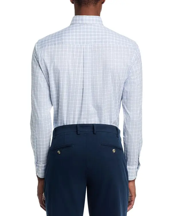 Peter Millar Rommel Performance Twill Sport Shirt - Cloudy Blue