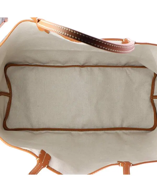 Goyard Pm Saint Louis Tote Coated Canvas - Brown