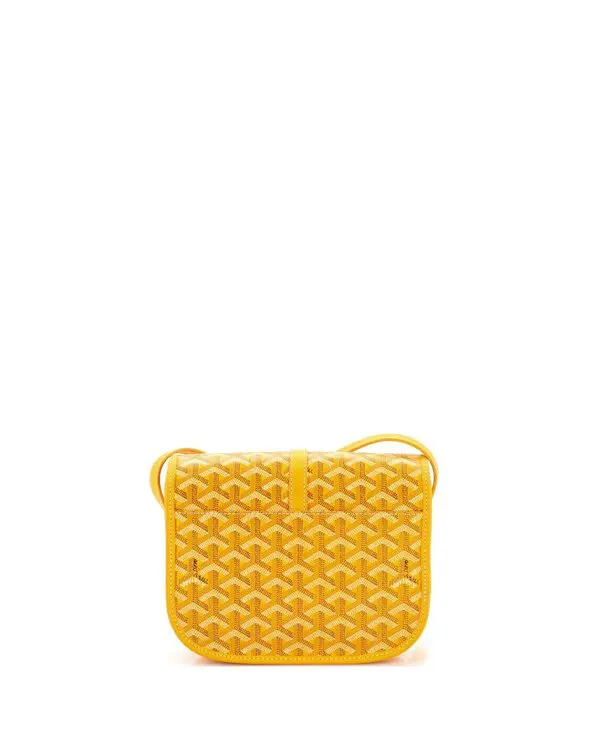 Goyard Pm Belvedere Ii Messenger Bag Coated Canvas - Yellow