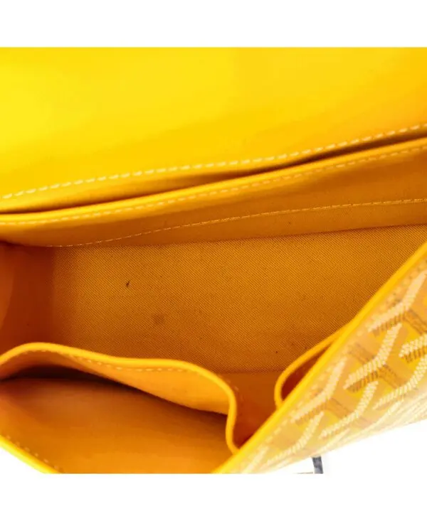 Goyard Pm Belvedere Ii Messenger Bag Coated Canvas - Yellow