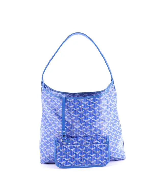 Goyard Boheme Hobo Coated Canvas - Blue