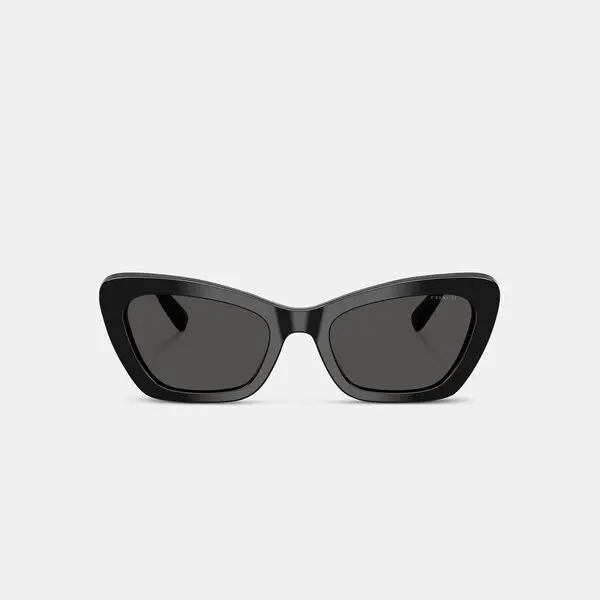 COACH Wire Cat Eye Sunglasses - Black