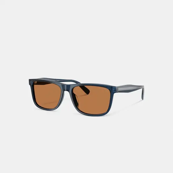 COACH Square Sunglasses - Navy Blue