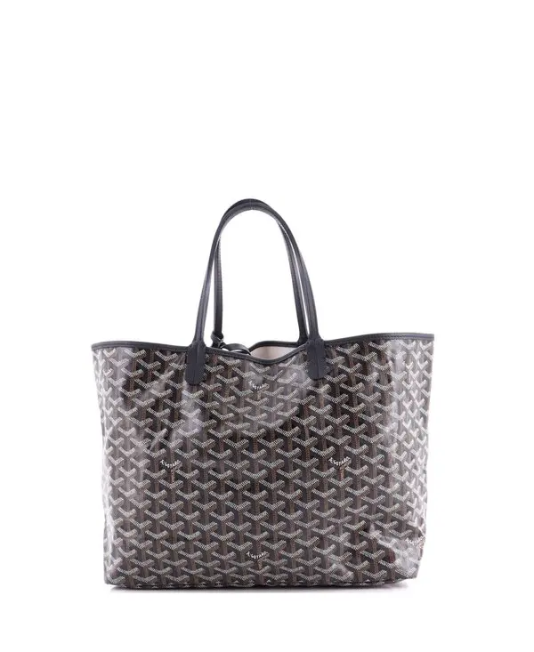 Goyard Pm Saint Louis Tote Coated Canvas - Black