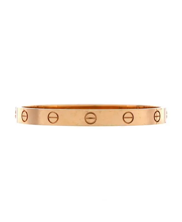 CARTIER Love Bracelet 18k Rose Gold - Pink