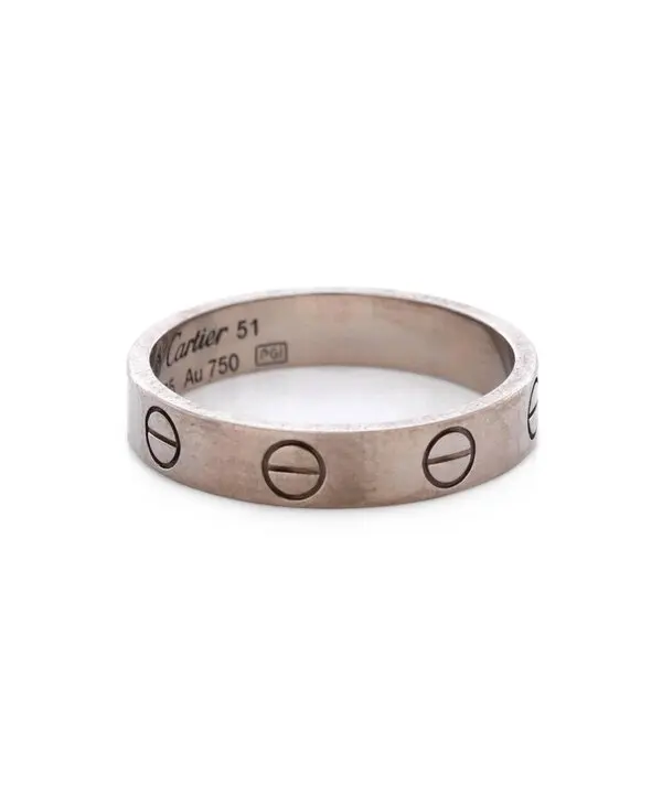CARTIER Love Wedding Band In 18k Gold