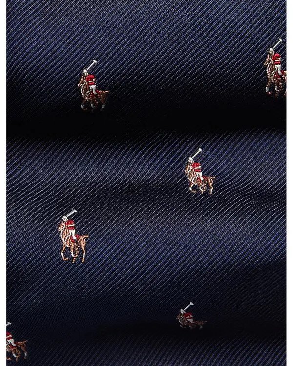 Polo Ralph Lauren Polo Pony Silk Repp Narrow Tie