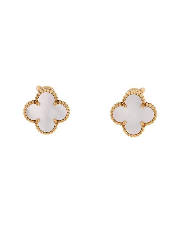 VAN CLEEF & ARPELS Vintage Alhambra Earrings - Yellow