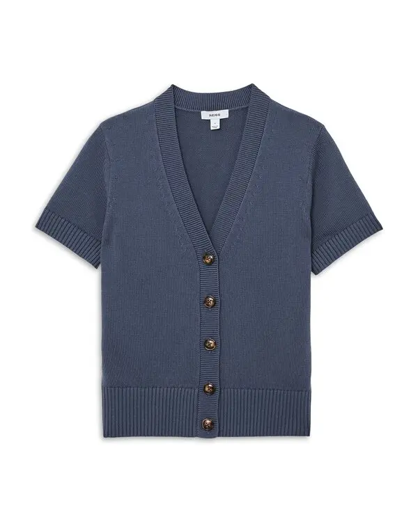 REISS Anya V Neck Cardigan