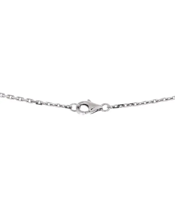 CARTIER Love Interlocking Necklace 18k Gold And Diamonds, 17