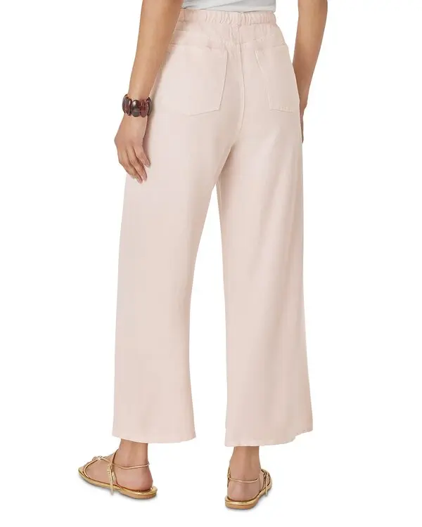 Splendid Lounge Denim Crop Pants - Rose Petal