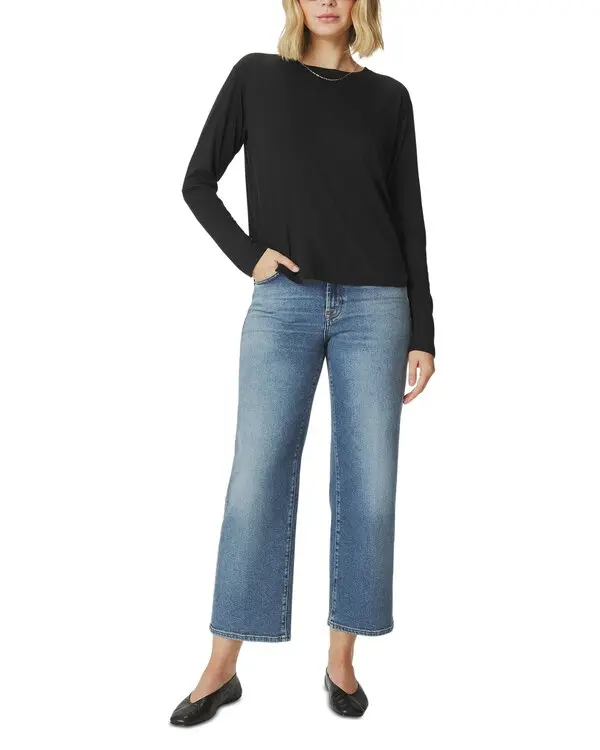 Splendid Lila Crewneck Tee - Black