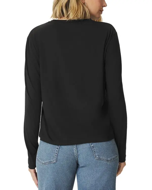 Splendid Lila Crewneck Tee - Black