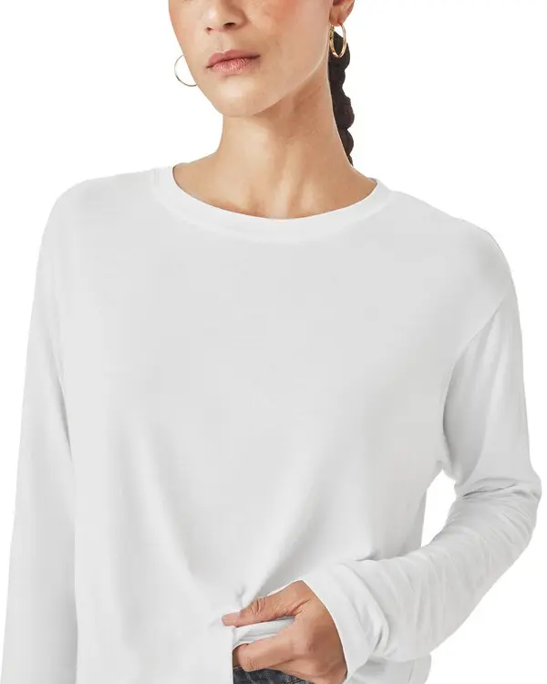 Splendid Lila Crewneck Tee - White