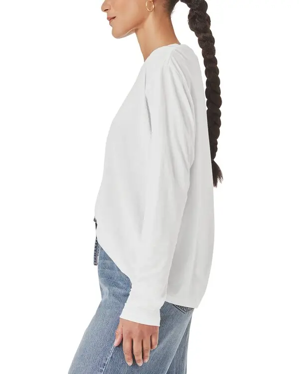 Splendid Lila Crewneck Tee - White
